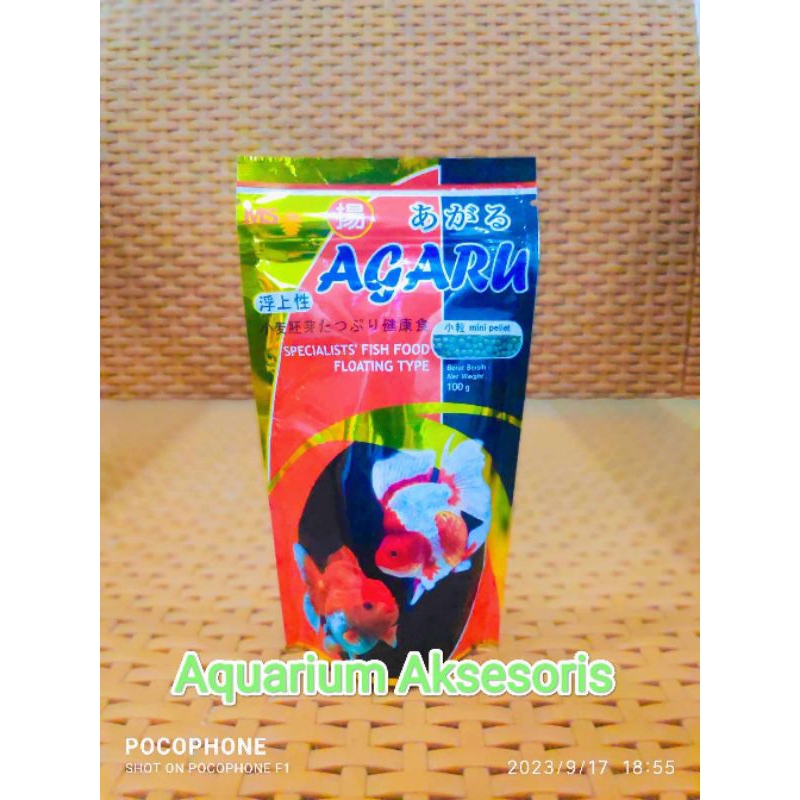 Jual AGARU - Pelet - Makanan - Pakan Ikan Agaru Type Floating ...