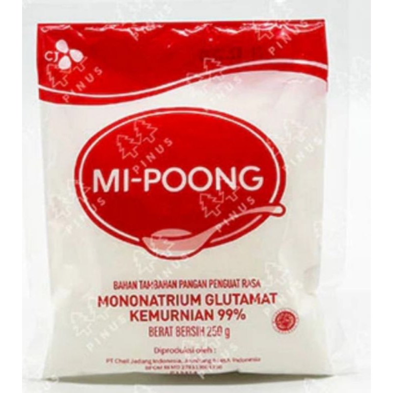 Jual MI-POONG PENYEDAP RASA/MECIN 250 GRAM | Shopee Indonesia