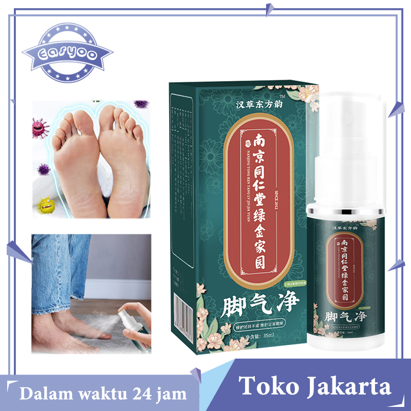 Jual Penghilang Bau Kaki Obat Jamur Kaki 35ml Foot Spray Mencegah Kaki ...