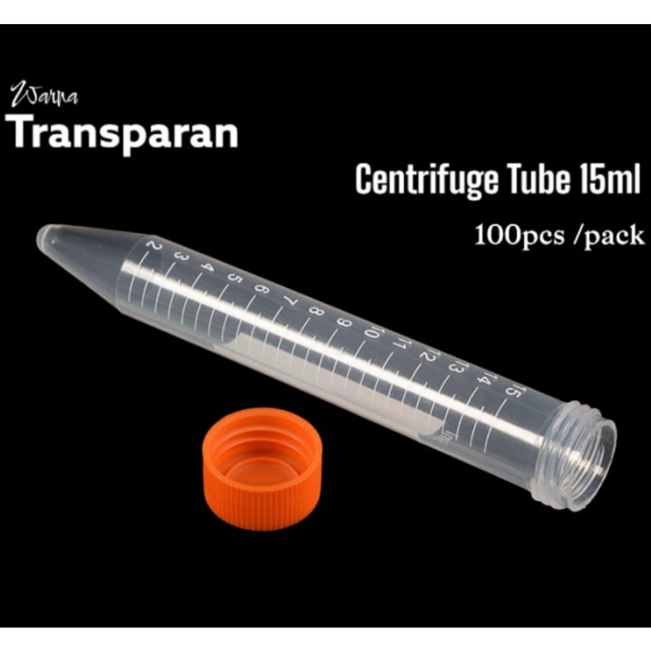 Jual Tabung Centrifuge 15ml | Centrifuge tube dispolab | Centrifuge ...
