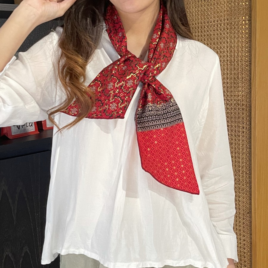 Jual Syal Scarf Batik Dasi / Souvenir Khas Indonesia / Souvenir Local ...