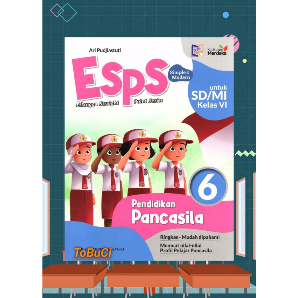 Jual BUKU KUMER ESPS PENDIDIKAN PANCASILA KELAS 6 SD ERLANGGA | Shopee ...