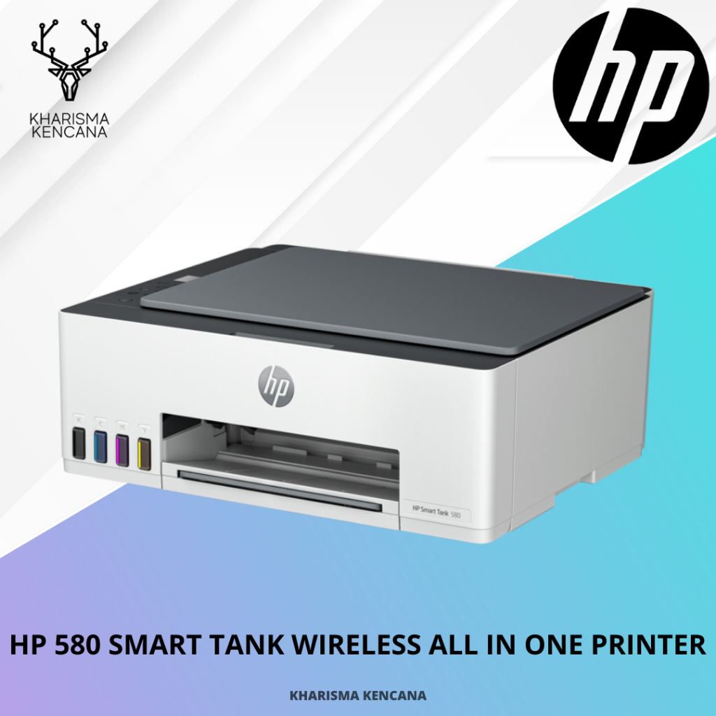 Jual HP 580 SMART TANK WIRELESS ALL IN ONE PRINTER | Shopee Indonesia