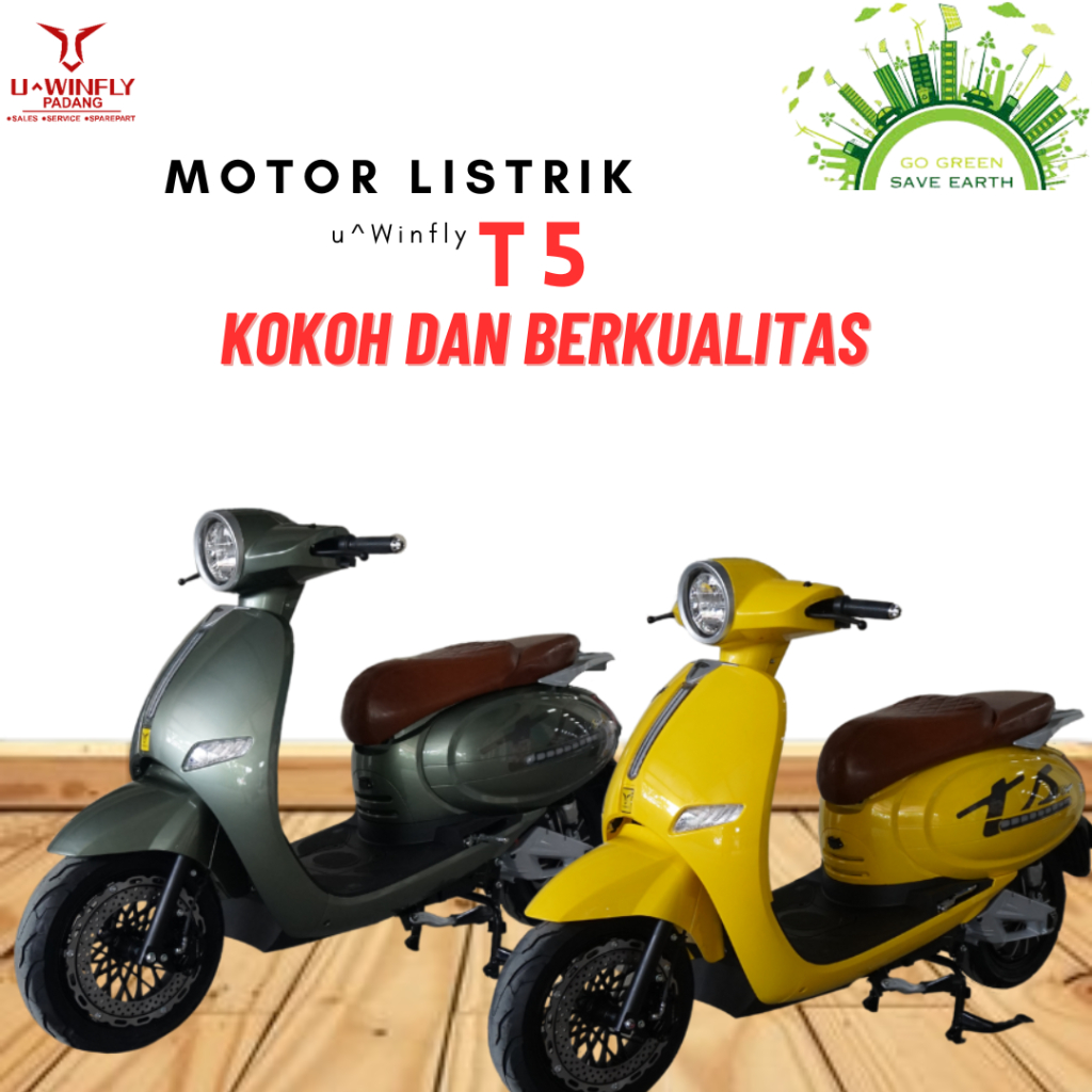 Jual Motor Listrik Seri Vesmet T5 Uwinfly | Shopee Indonesia