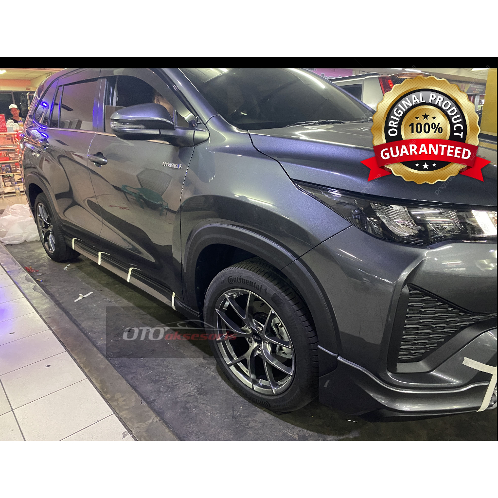 Jual Bodykit Body Kit Innova Zenix Original Modellista Side Skirt ...