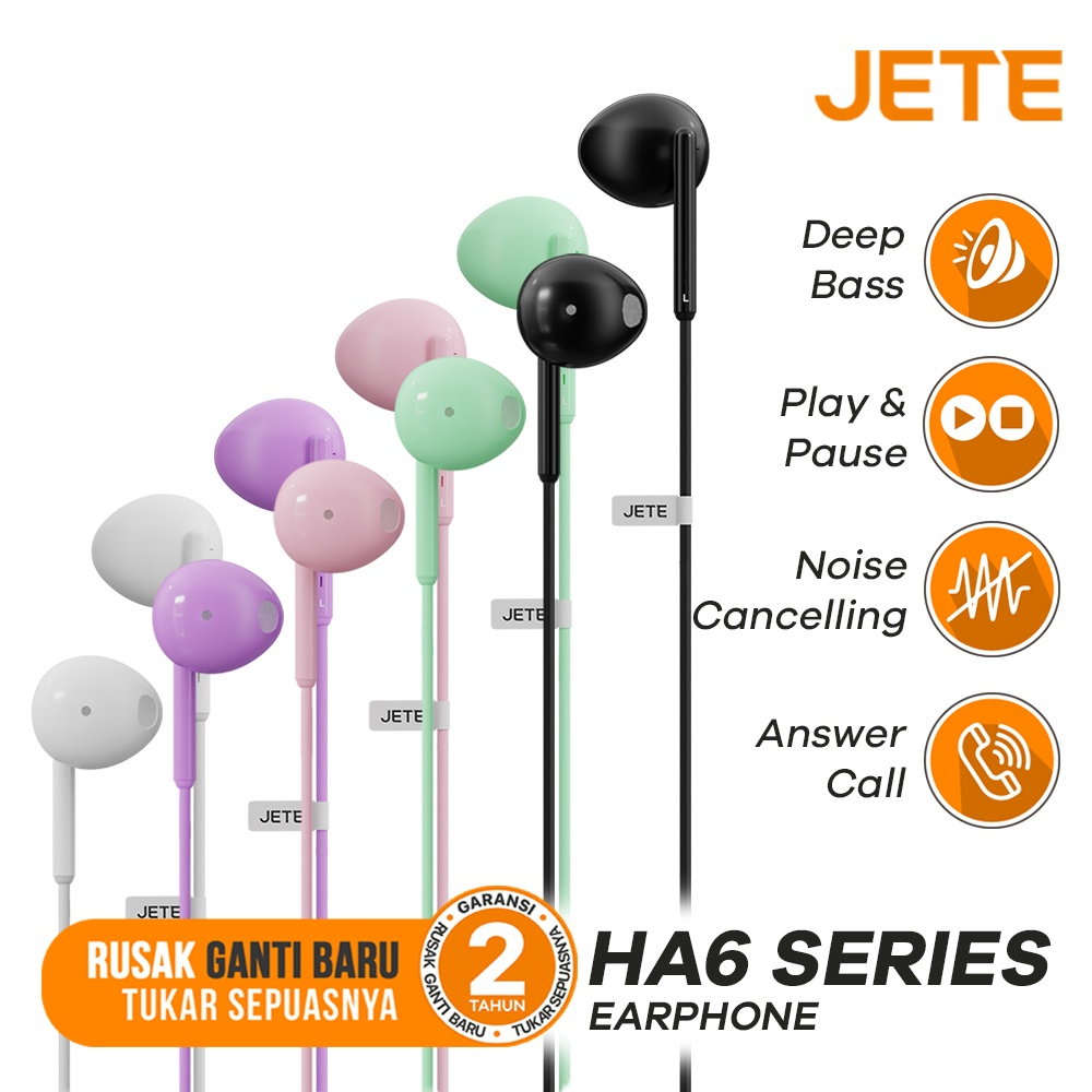 Jual Headset JETE HA6 dan Mousepad JETE 01 ( Bundling ) | Shopee Indonesia