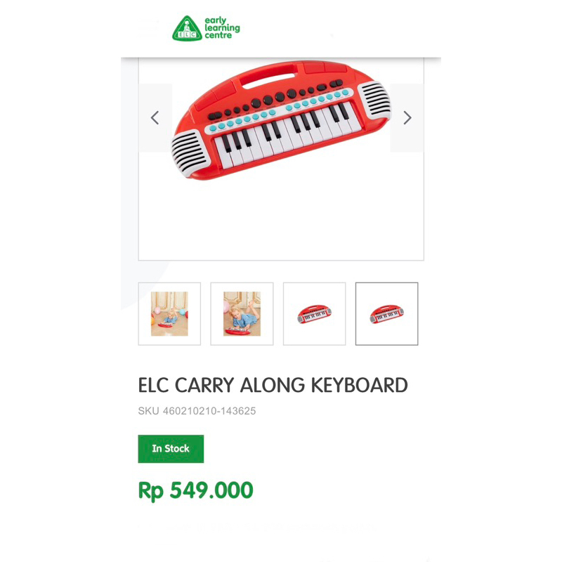Jual ELC CARRY ALONG KEYBOARD | Shopee Indonesia