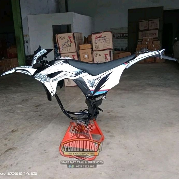 Jual Paket body set frame crf 150l replika copy ori pnp mesin mp mono mp primus satria fu saria ...