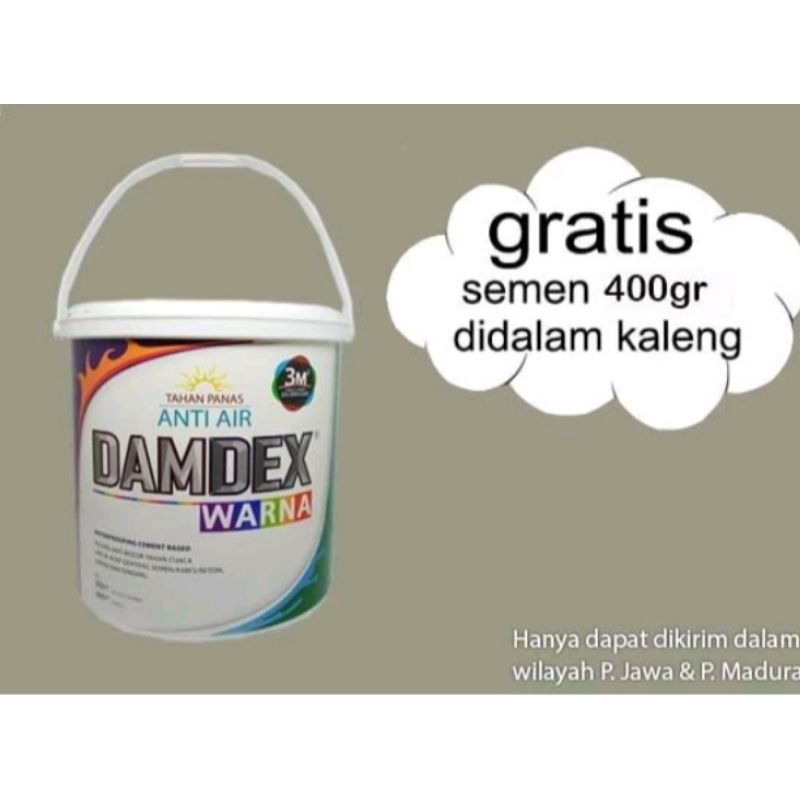 Jual Damdex warna primer 0.8 kg gratis semen 400 gram | Shopee Indonesia