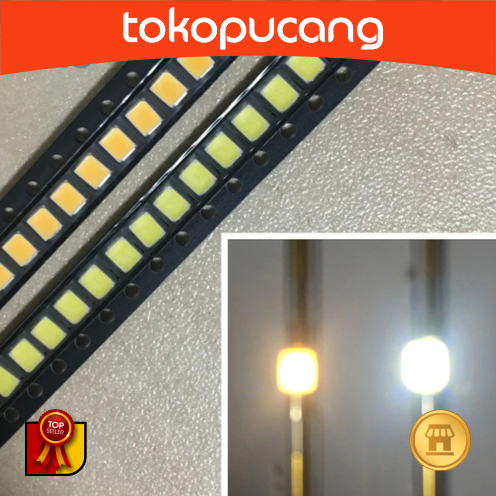 Jual LED 2835 3528 Ultra Bright SMD 0.2W 21-23LM light emitting diode ...