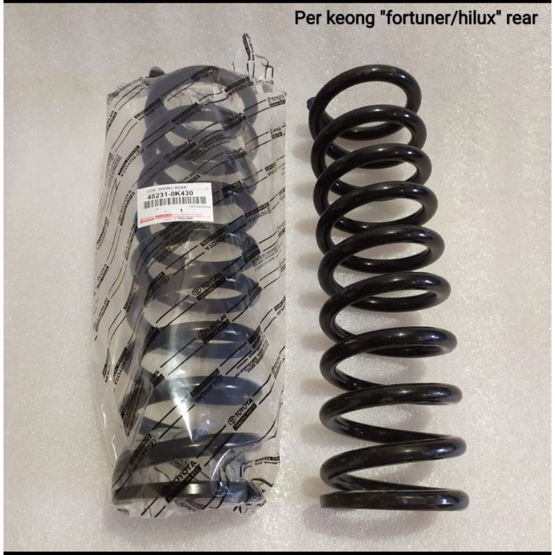 Jual PER KEONG SPIRAL BELAKANG TOYOTA HILUX VIGO 2.5 3.0 FORTUNER ...