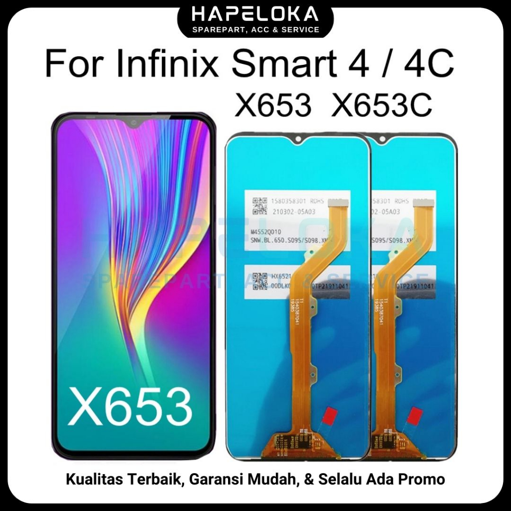 Jual LCD TOUCHSCREEN INFINIX SMART 4 / SMART 4C - ORI COMPLETE | Shopee ...