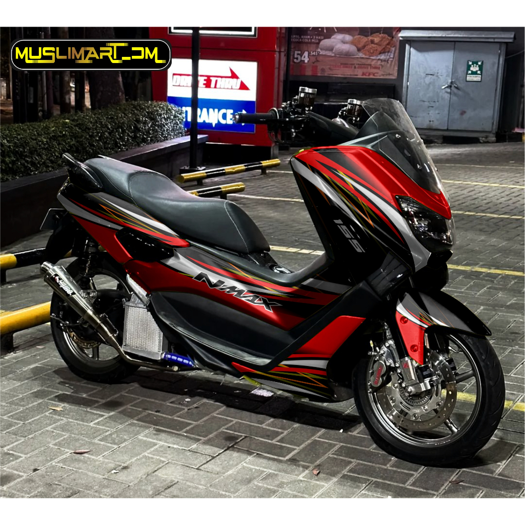 Jual decal sticker full body nmax old grafis reborn variasi pilihan ...