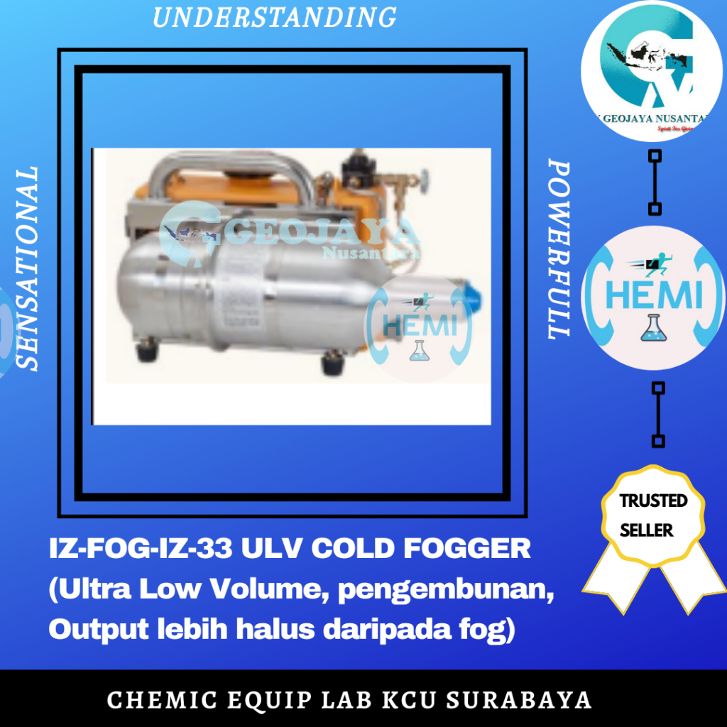 Jual IZ-FOG-IZ-33 ULV COLD FOGGER (Ultra Low Volume, pengembunan ...