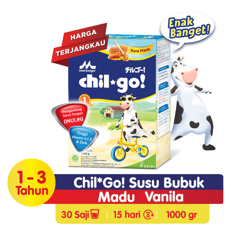 Jual Chilgo Powder 1+ Vanila /Madu 1000g Susu Bubuk dukung Tumbuh ...