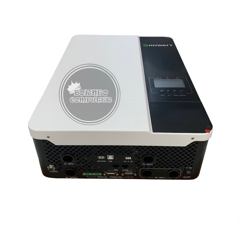 Jual GROWATT 5000W / 5000VA OFF GRID SOLAR INVERTER SPF 5000 ES + WIFI | Shopee Indonesia