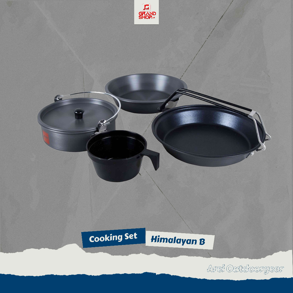 Jual Alat Masak Camping / Cooking Set Outdoor Himalayan B Arei ...