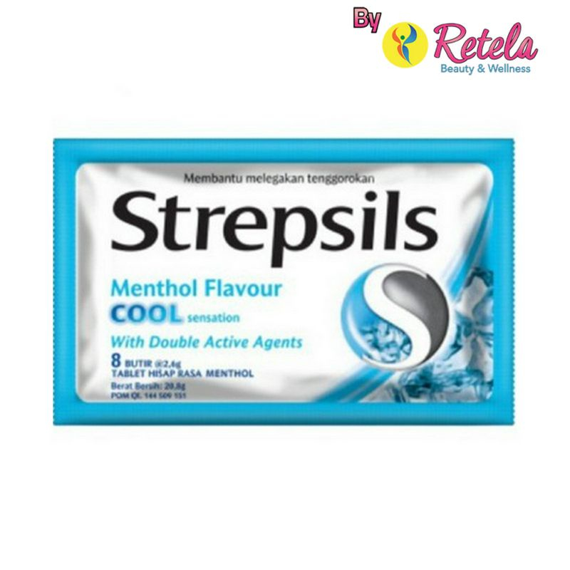 Jual Strepsil Cool Pouch Isi 8 Tablet Hisap | Shopee Indonesia