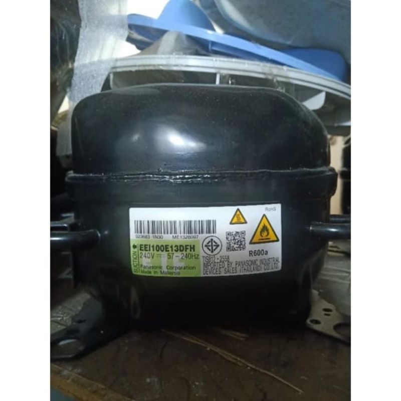 Jual kompresor kulkas Sharp 2 pintu inverter EE100E13DFH original ...