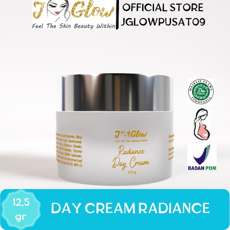 Jual Jglow Skincare Radiance Day Cream/Suncreen Radiance whitening ...