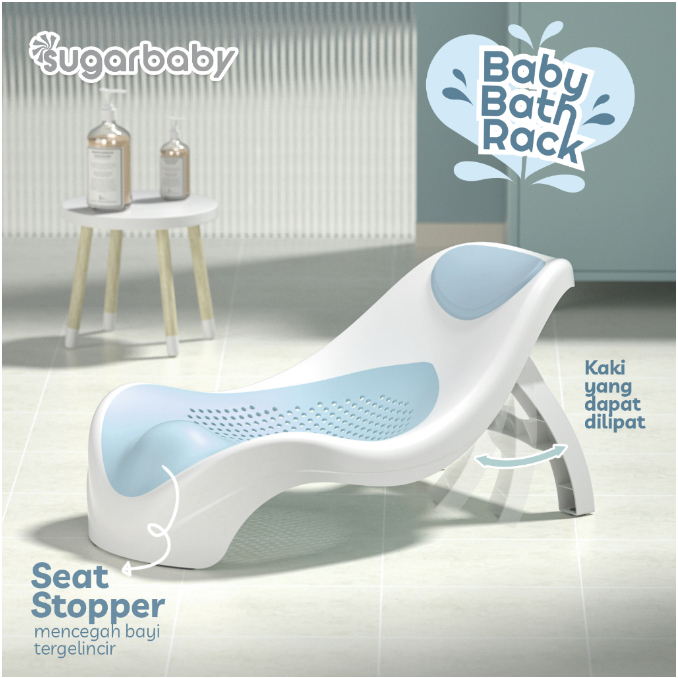 Jual Sugar Baby Bath Rack/ Alas Mandi Bayi / Baby Bather / Alas Bak ...