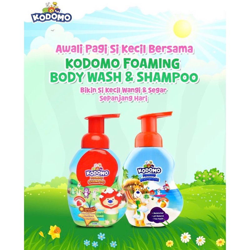 Jual KODOMO BodyWash/Shampoo 250 ml | Shopee Indonesia