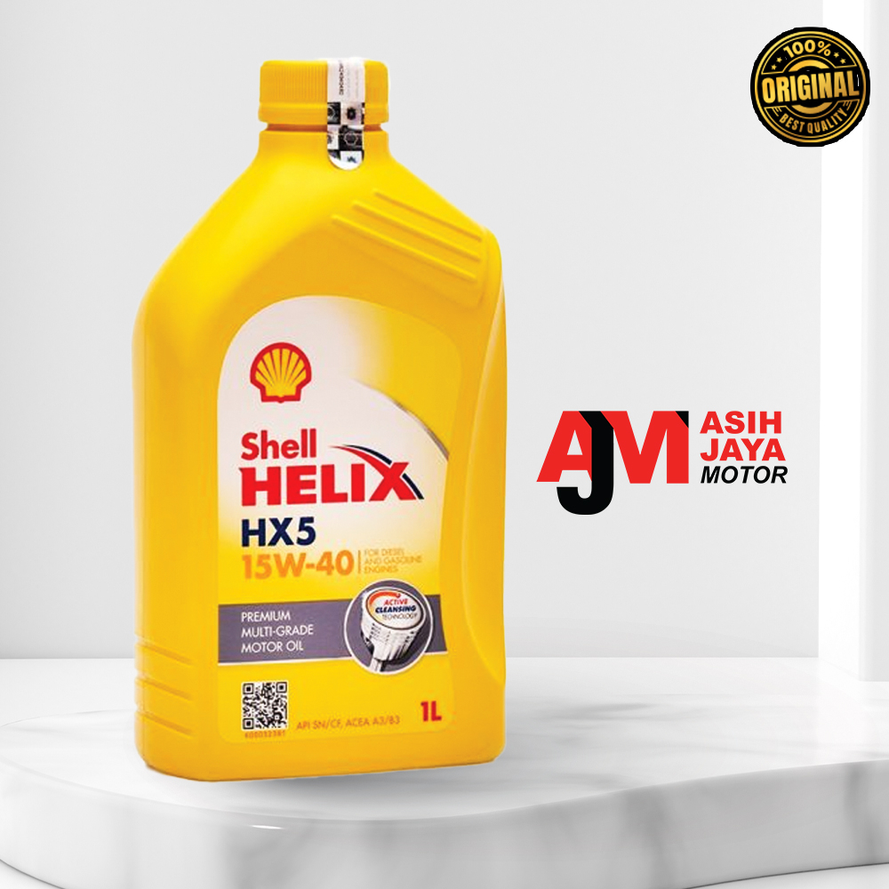 Jual Shell Helix HX5 SAE 15W-40 API SN/CF 1L Termurah Se-Malang Raya ...