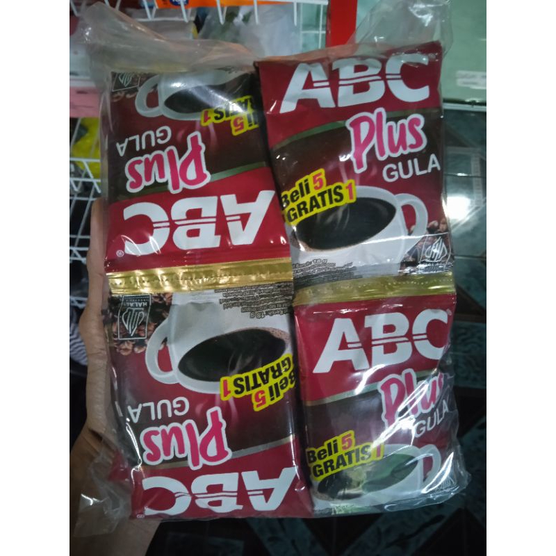 Jual KOPI ABC PLUS 24 CHACET KOPI BUBUK KOPI HITAM KOPI MURAH | Shopee ...