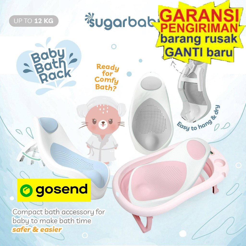 Jual Sugar Baby Bath Rack/ Alas Mandi Bayi / Baby Bather / Alas Bak ...