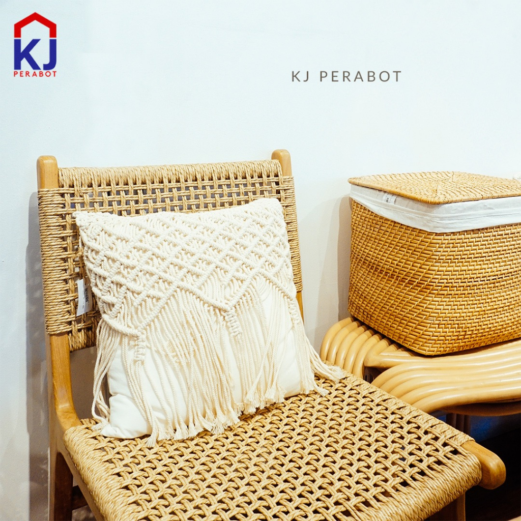 Jual KJ Perabot - DCB Bantal Macrame Ukuran 40 x 40 Cm | Shopee Indonesia