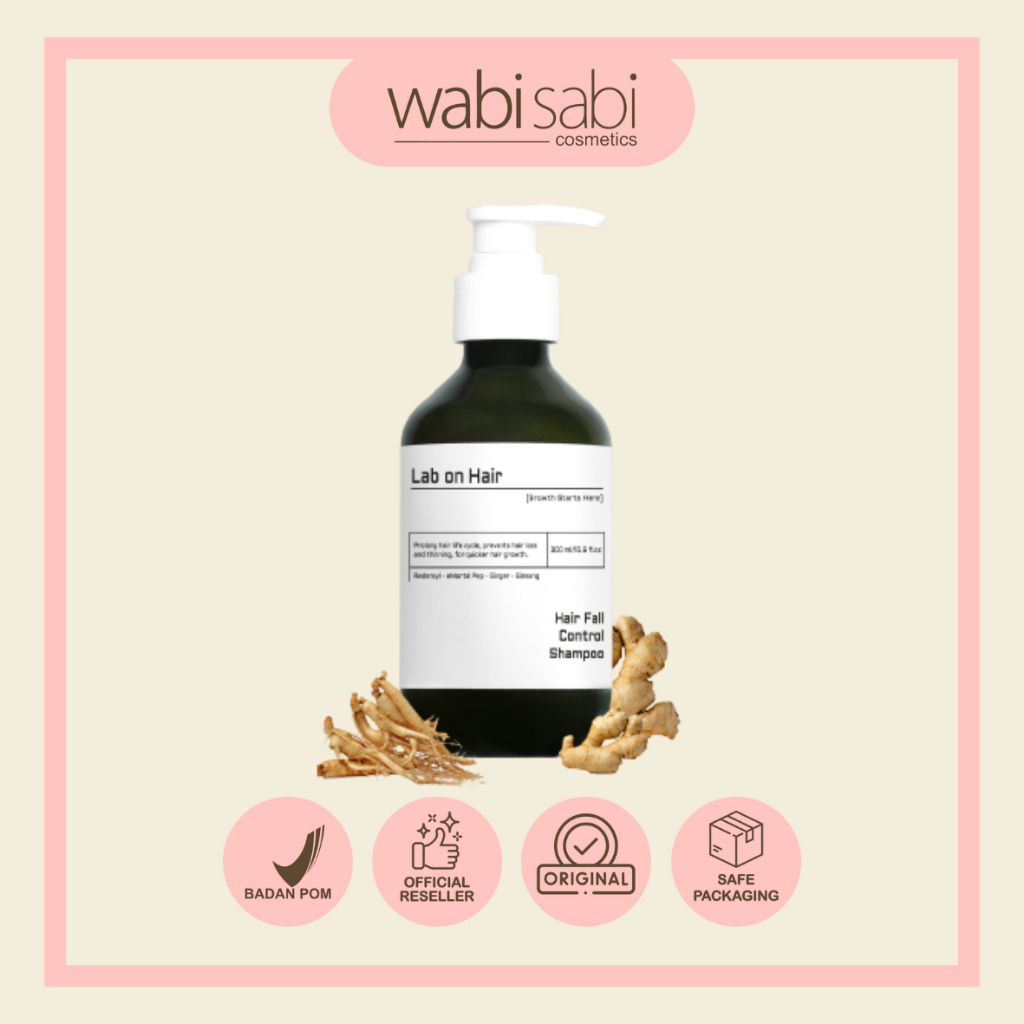 Jual LAB ON HAIR - Fall Control Shampoo 300ml | Shopee Indonesia