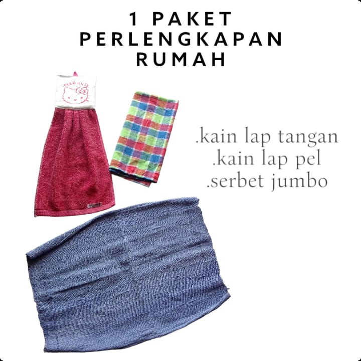 Jual 1 PAKET [lap03/lapgantung/lapel] lap multi fungsi, Lap Gantung ...