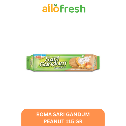 Jual Roma Sari Gandum Peanut 115 gr | Shopee Indonesia