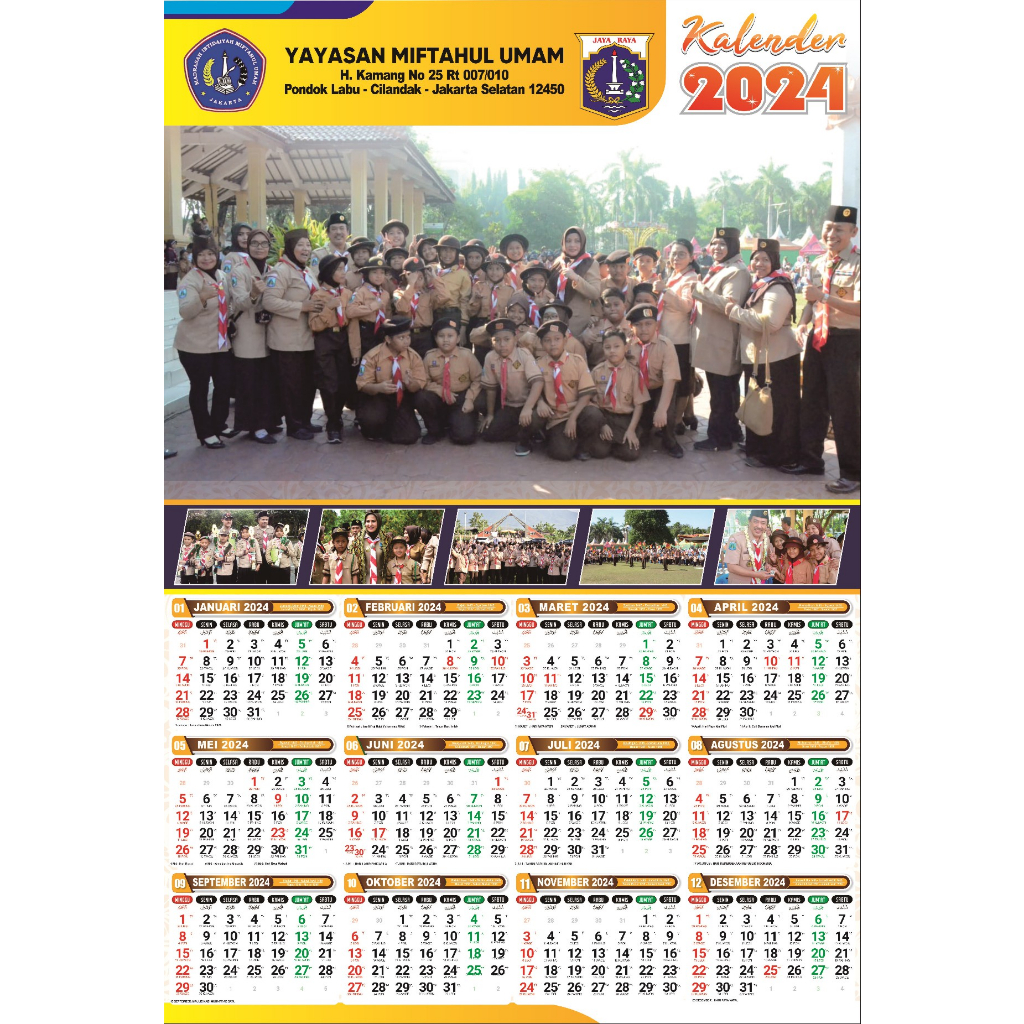 Jual Kalender Karakter 2024 / Kalender Foto / Kalender Custom | Shopee ...