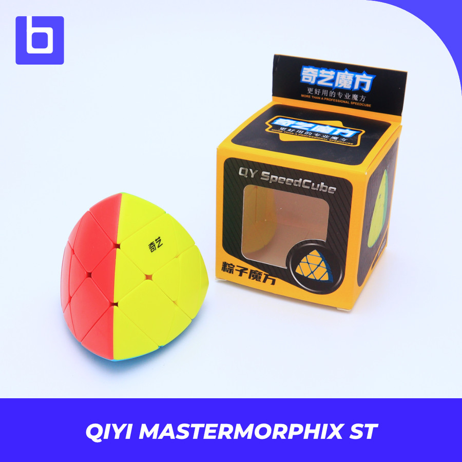Jual Cube 3x3 Qiyi Mastermorphix 3x3 Stickerless Original | Shopee ...