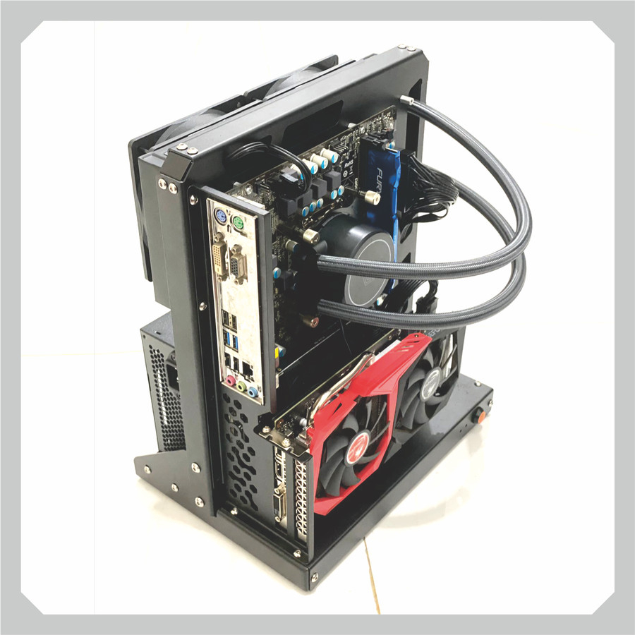 Jual Open Case Cassing PC Komputer Micro ATX MITX Desktop | Shopee ...