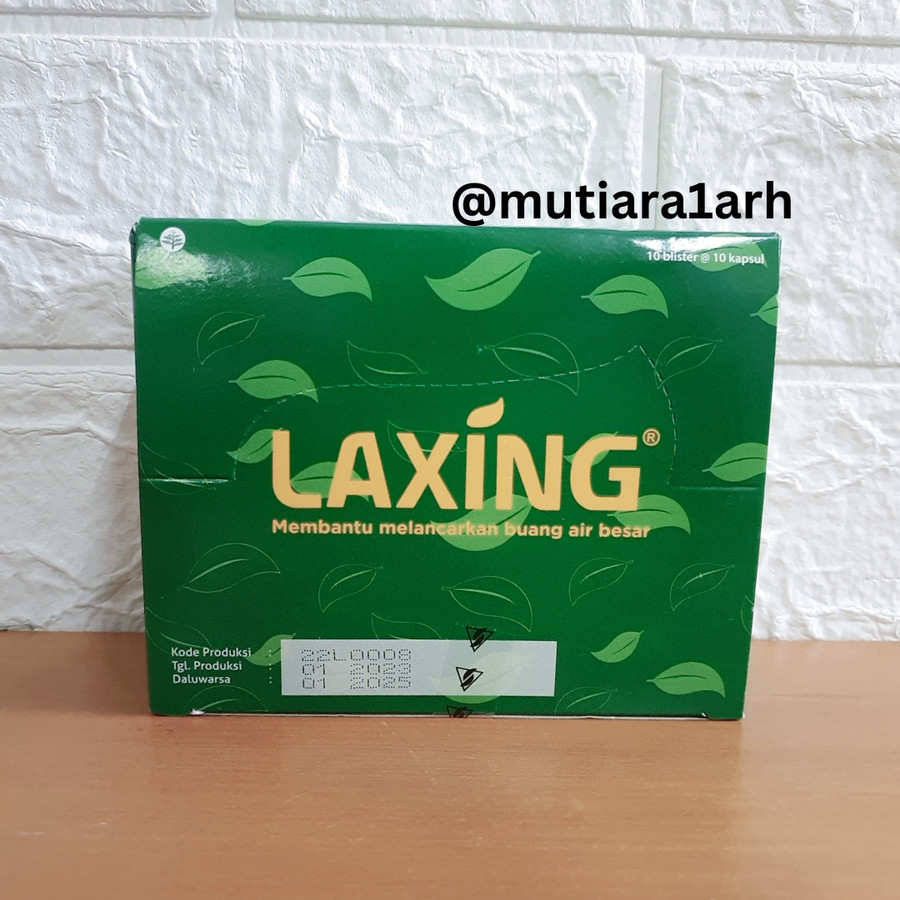 Jual LAXING BOX 100 KAPSUL 10 STRIP X 10 KAPSUL | Shopee Indonesia