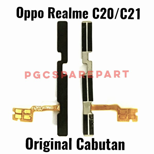 Jual Original Cabutan Flexible Konektor Volume Power On Off Oppo Realme C20 C21 - Flexibel ...