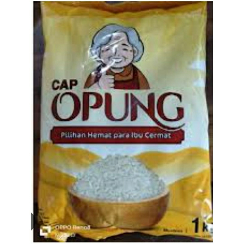 Jual Beras premium cap opung 1kg | Shopee Indonesia