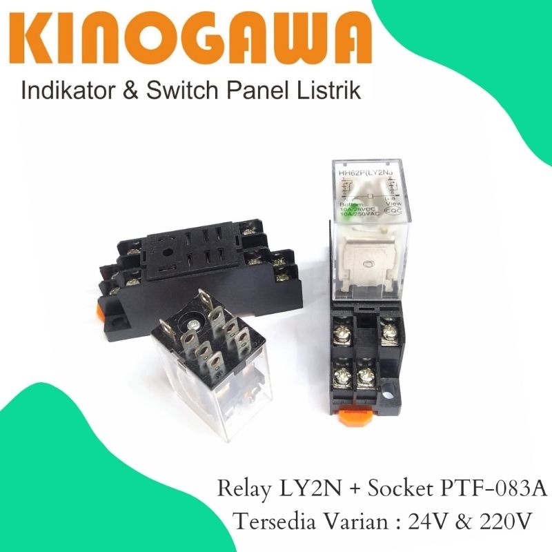 Jual Relay LY2N 24V 220V 8 Pin | Shopee Indonesia