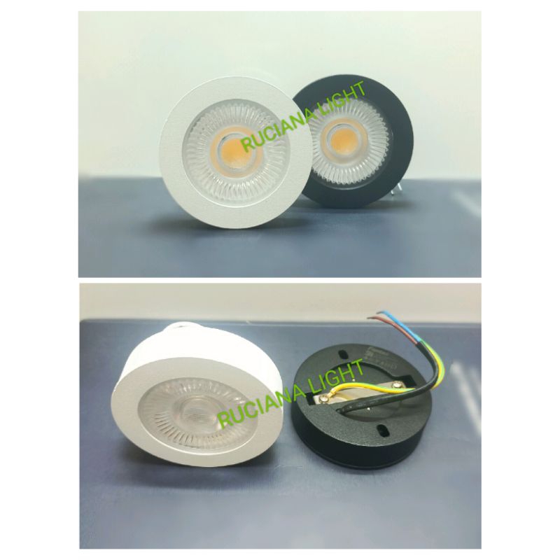 Jual Lampu Downlight Bulat Led Fantas 5w 5watt / Cabinet Lemari OB ...