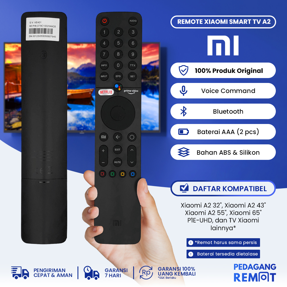 Jual Remote TV Xiaomi A2 Android Smart TV Original / Remot Mi TV A2 ... Jual Remote TV Xiaomi A2 Android Smart TV Original / Remot Mi TV A2 ...