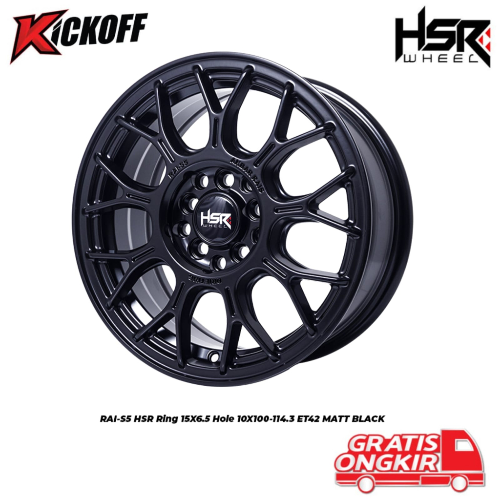 Jual Velg Racing HSR Ring 15 Buat Ertiga Altis Innova XL7 Rush Terios ...
