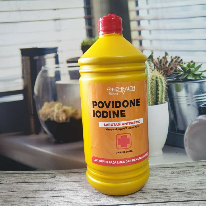 Jual Povidon Iodin 1 Liter - Antiseptic solution povidon iodin 10% ...