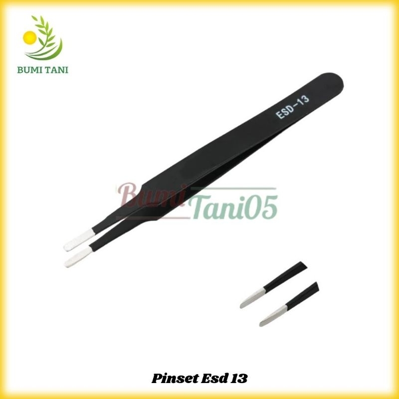 Jual Pinset Lurus Tweezer ESD 13 Pinset Tanaman Benih Serbaguna Lainya ...