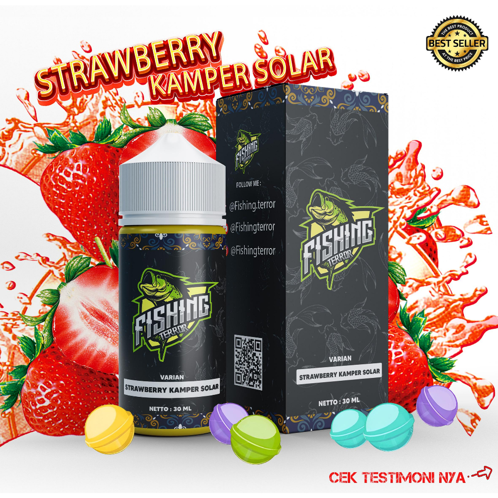 Jual ESSEN MANCING PREMIUM STRAWBERRY KAMPER SOLAR 30 ml GALATAMA ...