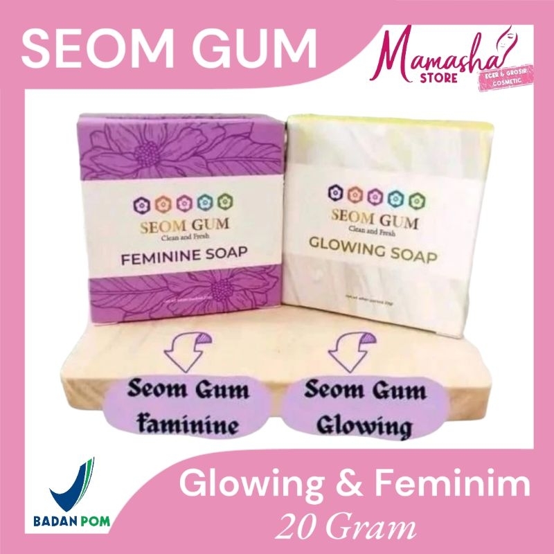 Jual Seom Gum Glowing Soap & Feminine Soap | Shopee Indonesia