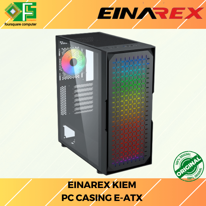 Jual Einarex Kiem | Casing PC E-ATX | CPU PC Case Gaming | Shopee Indonesia