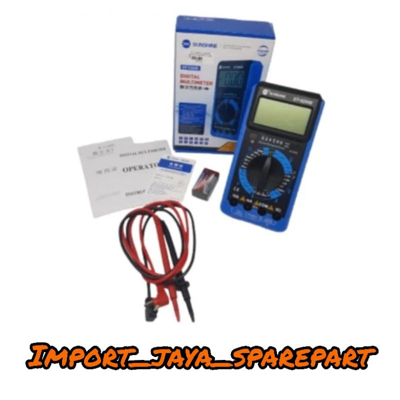 Jual MULTITESTER / MULTITESTER DIGITAL SUNSHINE DT-9205E (BIG) | Shopee ...