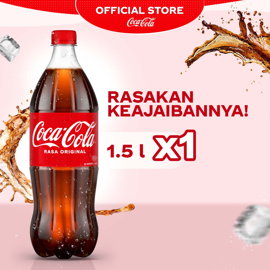 Jual Coca-Cola Minuman Soda Original - Botol 1.5L | Shopee Indonesia